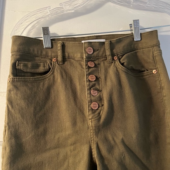 LOFT | Jeans | Army Green Loft Jeans | Poshmark